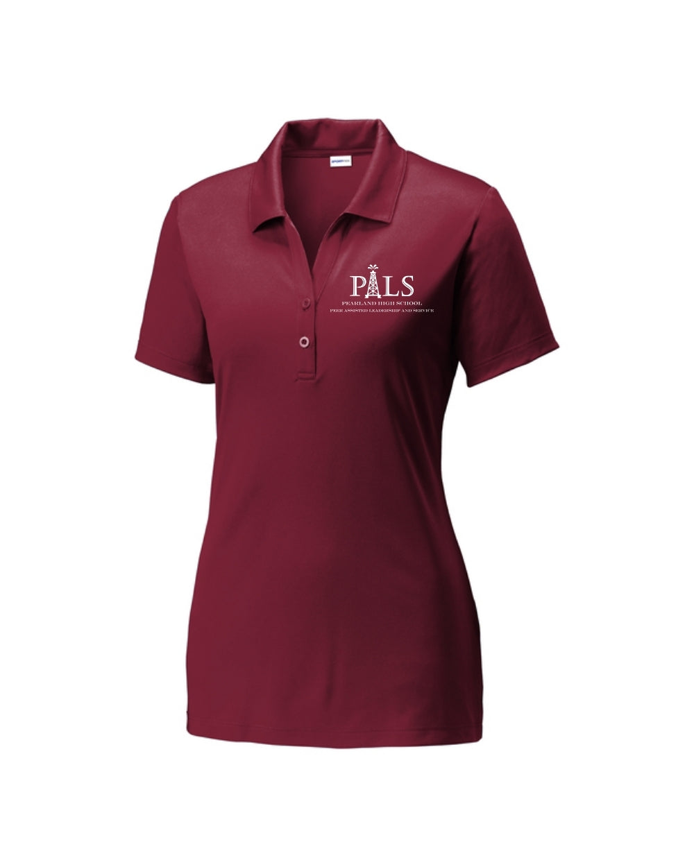 PHS PALS - Embroidered Logo Ladies Polo – Trend Monkey Custom Apparel ...
